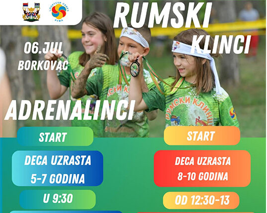 U subotu trka "Rumski klinci adrenalinci" - Sremske Novine