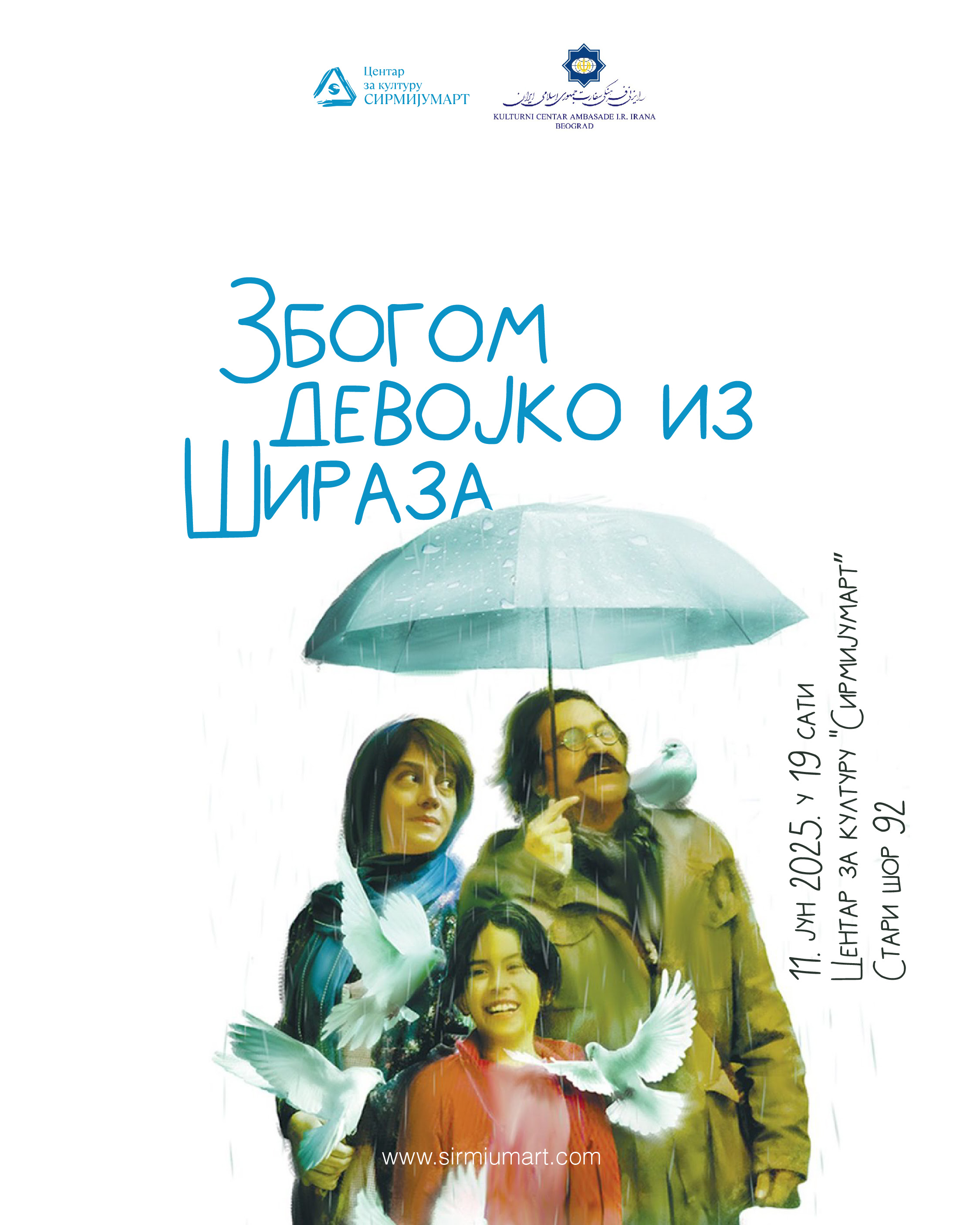 Projekcija iranskog filma "Zbogom devojko iz Širaza" - Sremske Novine